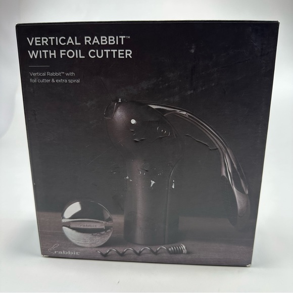Rabbit | Kitchen | Rabbit Vertical Corkscrew Wine Opener With Foil ...